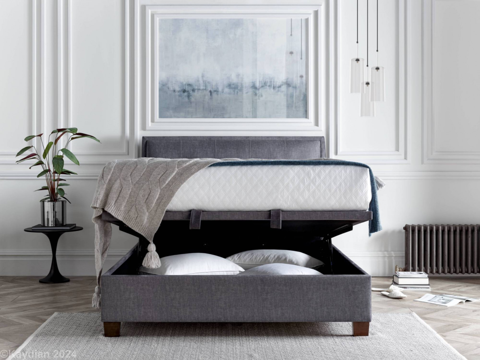 Accent Ottoman Storage Bed - New - Kaydian Beds